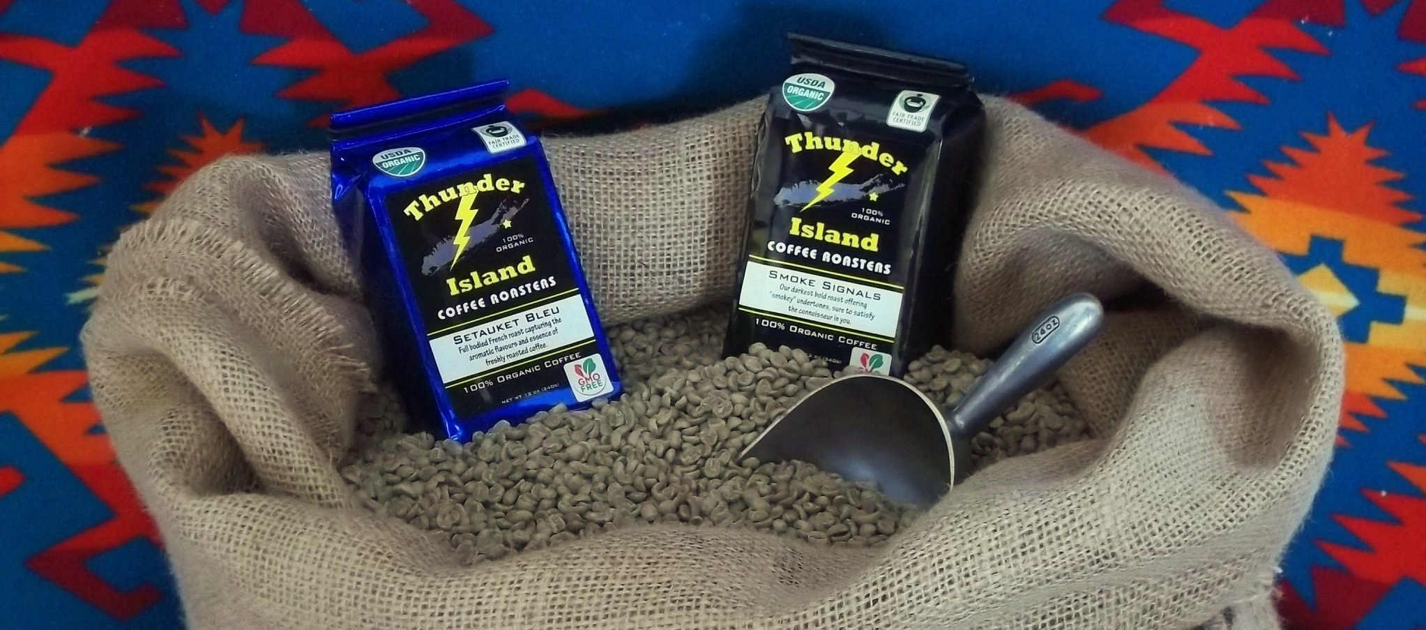 Thunder Island Coffee Roasters | Shop Native - Native American Product Directory